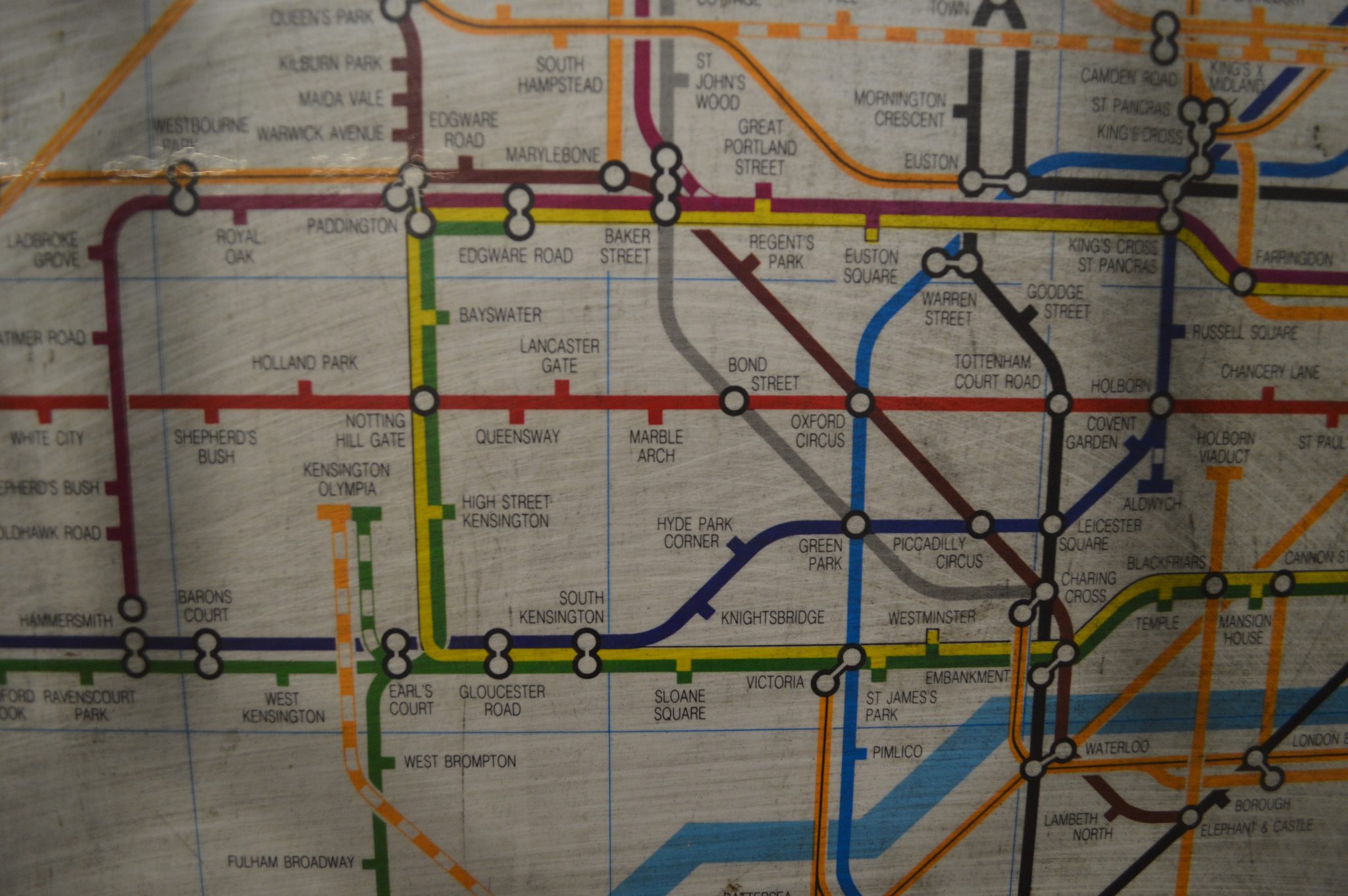 Embankment Tube Map – Overview | jcmg